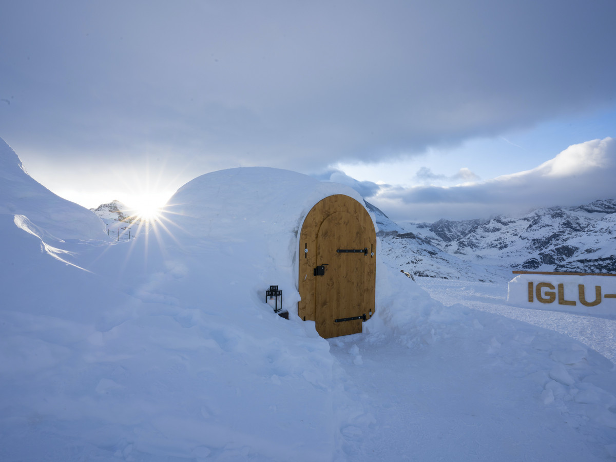 Igloo Hotel – everything under one roof · Iglu-Dorf – the original