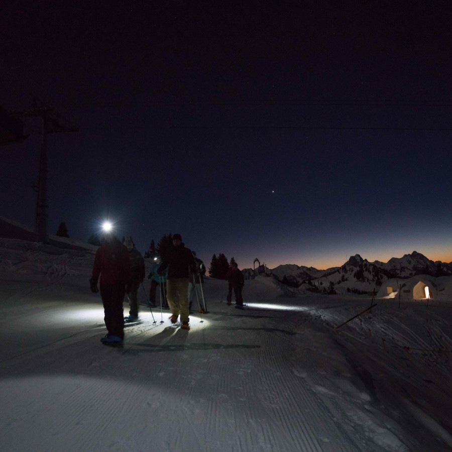 Iglu-Dorf Gstaad, Bernese Oberland · Iglu-Dorf – the original