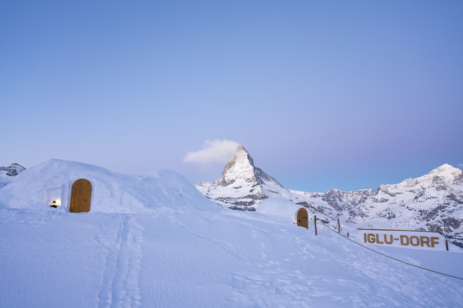 Zermatt · Iglu-Dorf – the original