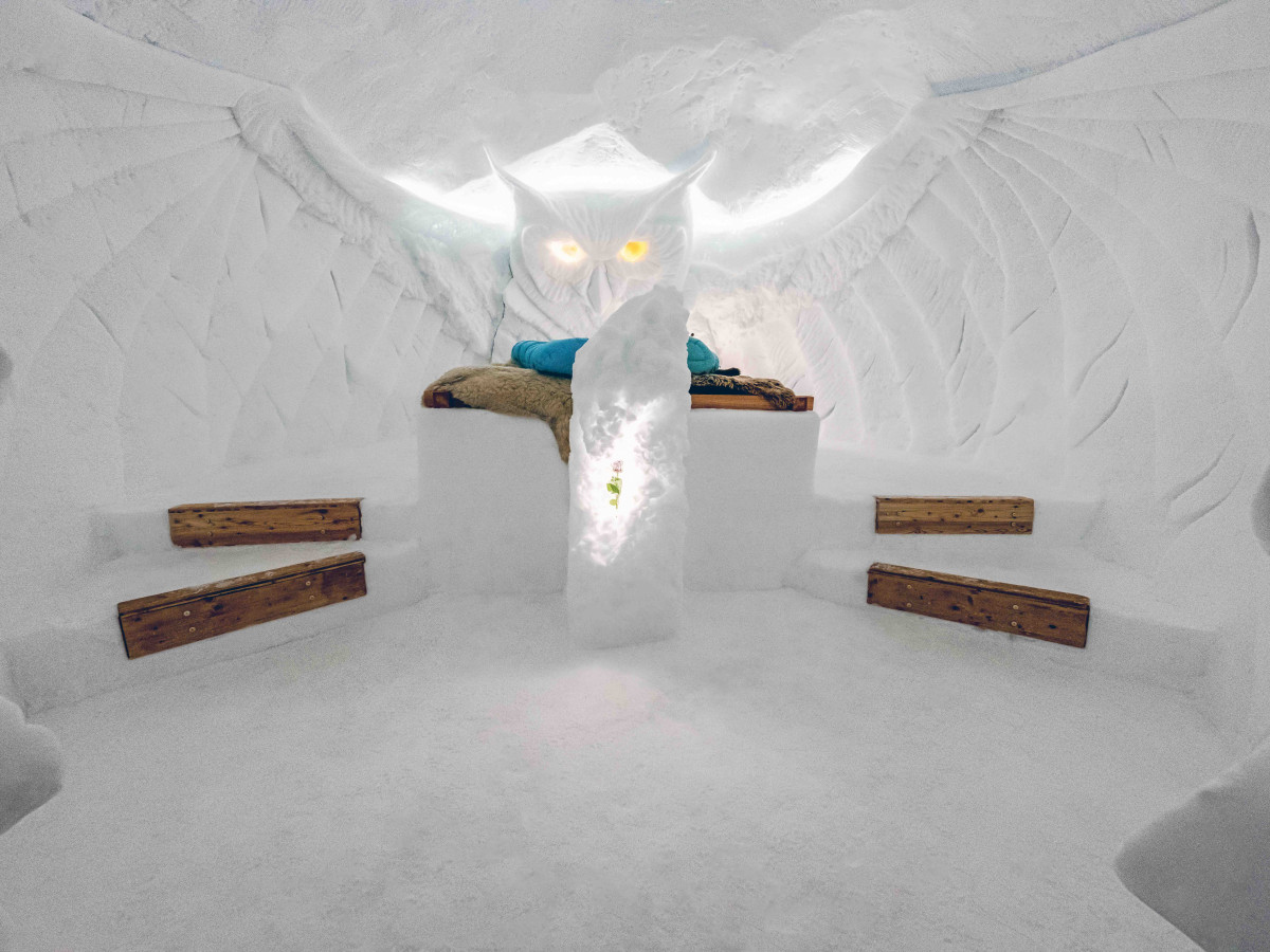 Igloo Hotel – everything under one roof · Iglu-Dorf – the original
